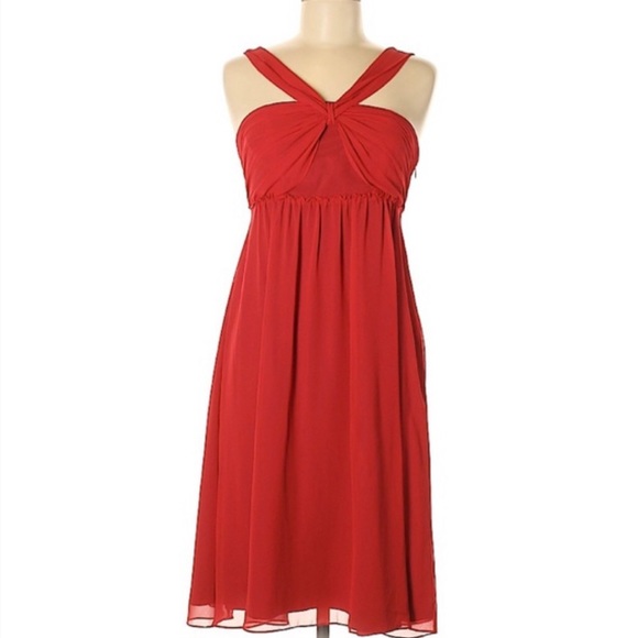 The Limited | Dresses | The Limited Halter Neck Red Dress Nwt | Poshmark
